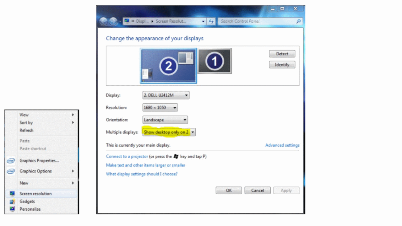 How Can I Increase The Display Resolution For An External Monitor On A 
